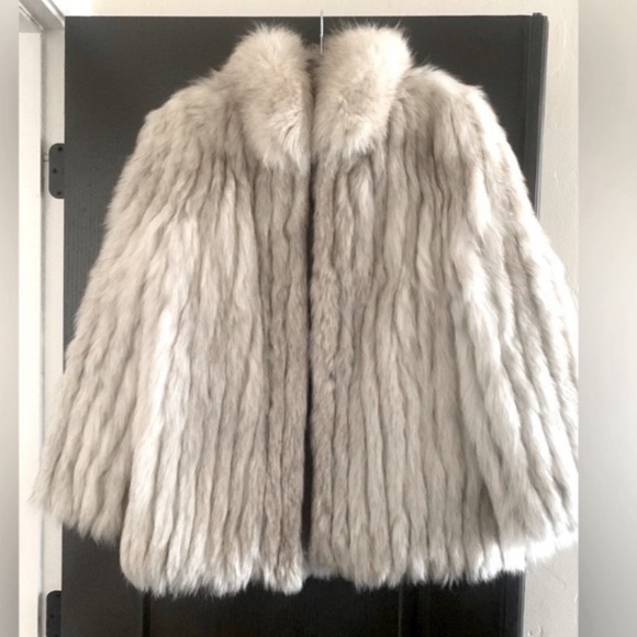 Saga Furs | Jackets & Coats | Saga Fox Blue Fox Fur Coat | Poshmark